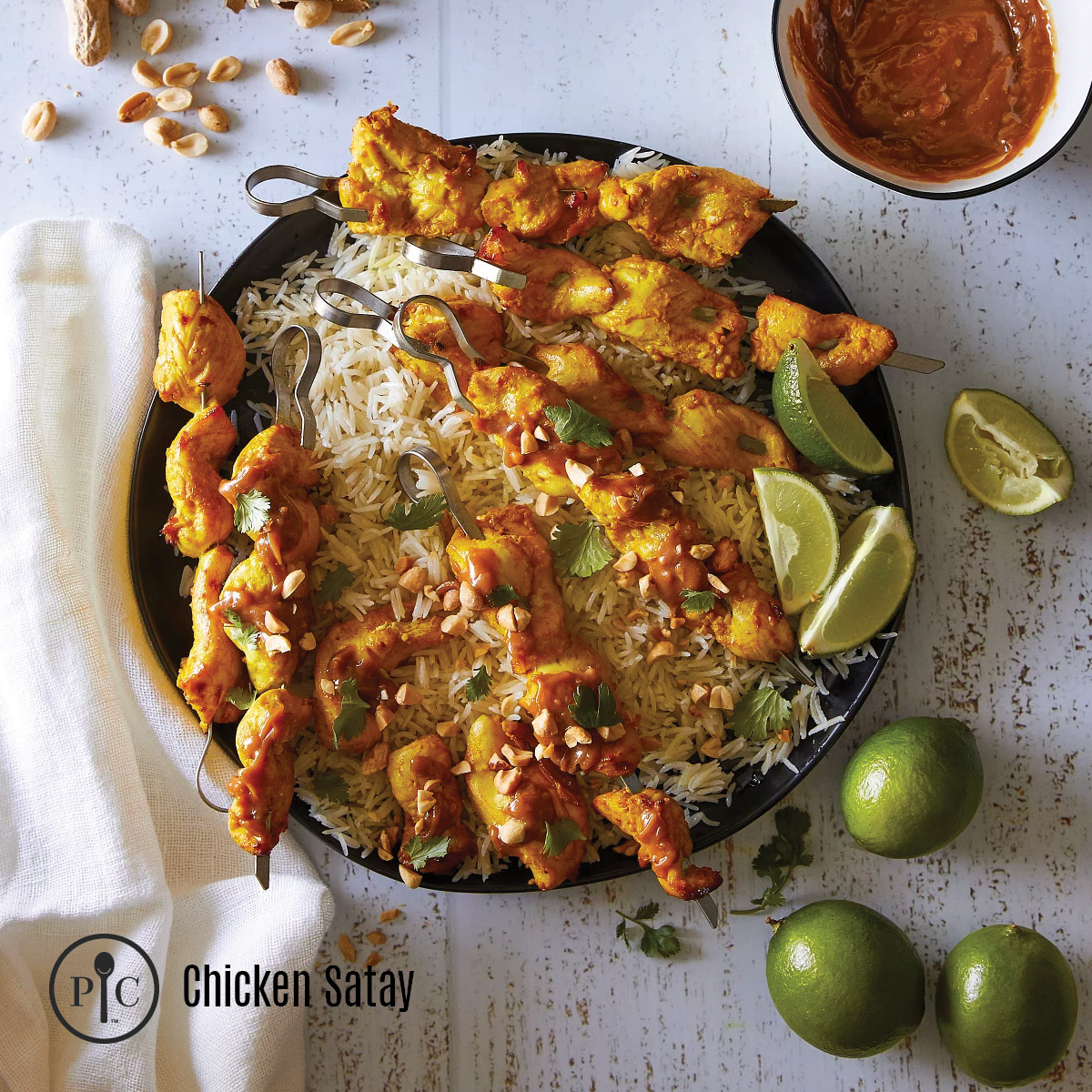 Recipe – Chicken Satay – Cooking with Danielle